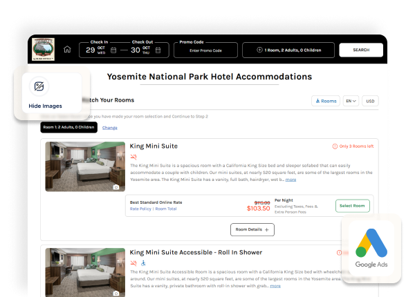 Google Hotel Search | List Your Hotel on top of Google | INNsight
